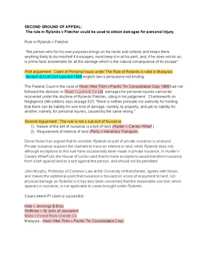 Moot Court Examples - Lecture notes - Moot Court Examples Sample Case ...