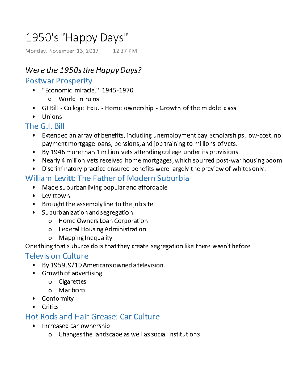 1950's Happy Days - 1950's "Happy Days" Monday, November 13, 2017 12:37 ...