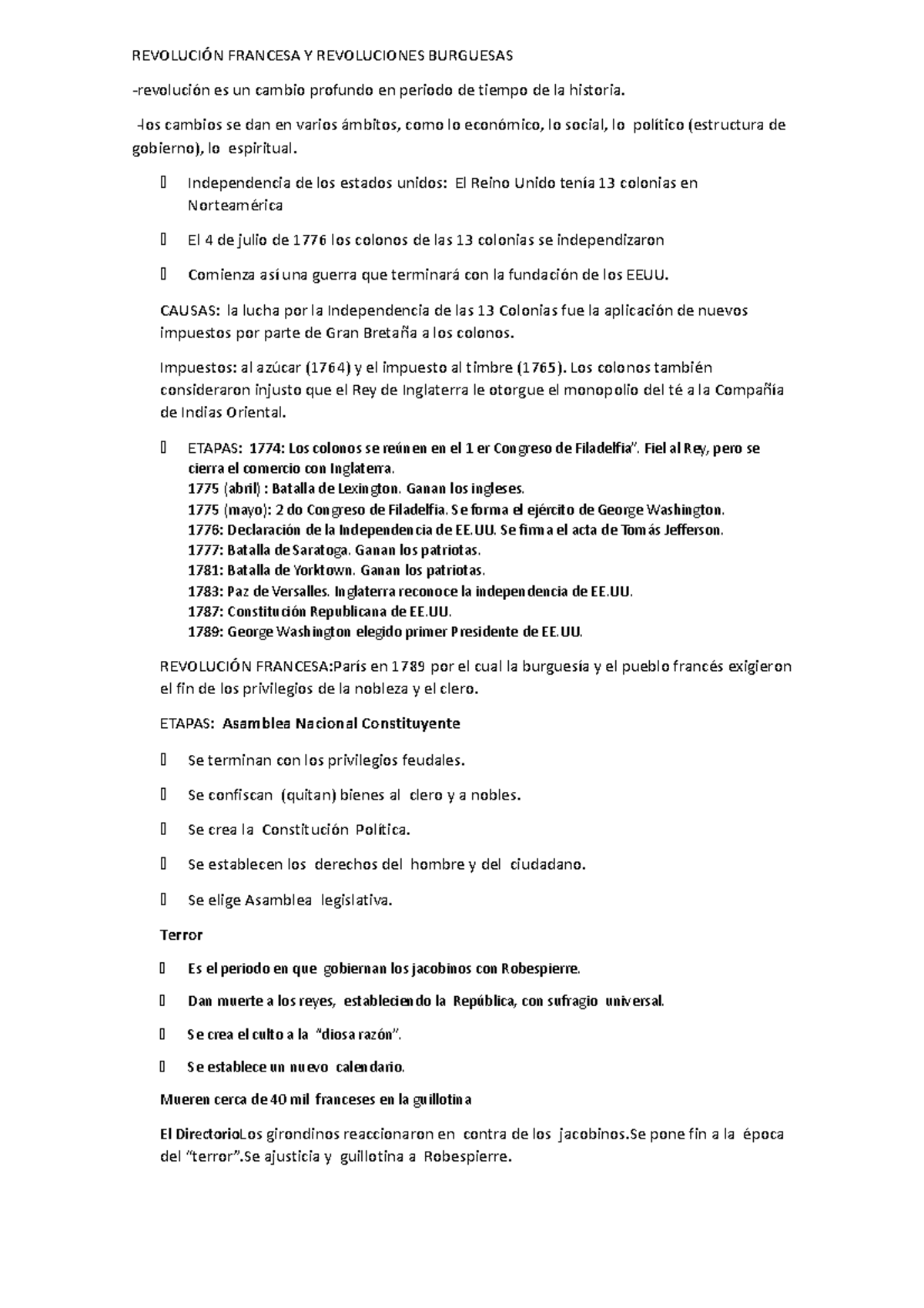 Plaa - sadasdasd - REVOLUCIÓN FRANCESA Y REVOLUCIONES BURGUESAS ...