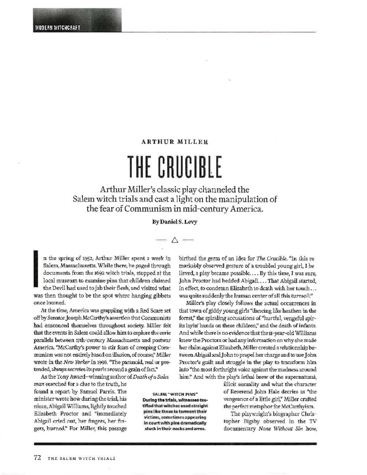 Arthur+Miller+The+Crucible - Studocu