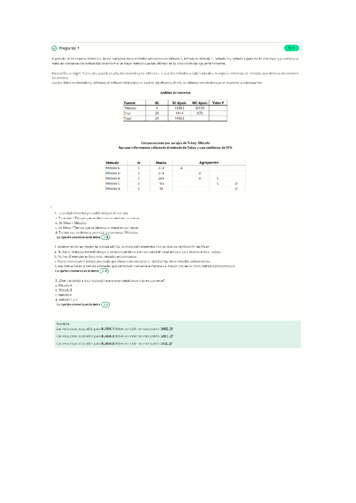 Control 1 Estadística Aplicada 2 - Studocu