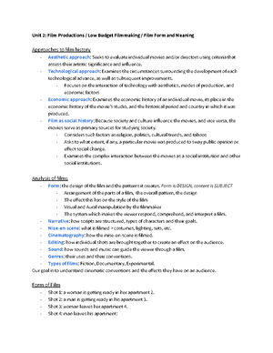 Film Research Paper - Elizabeth Cotillo TA: Ben Jiaxu Li Film TV 6A ...