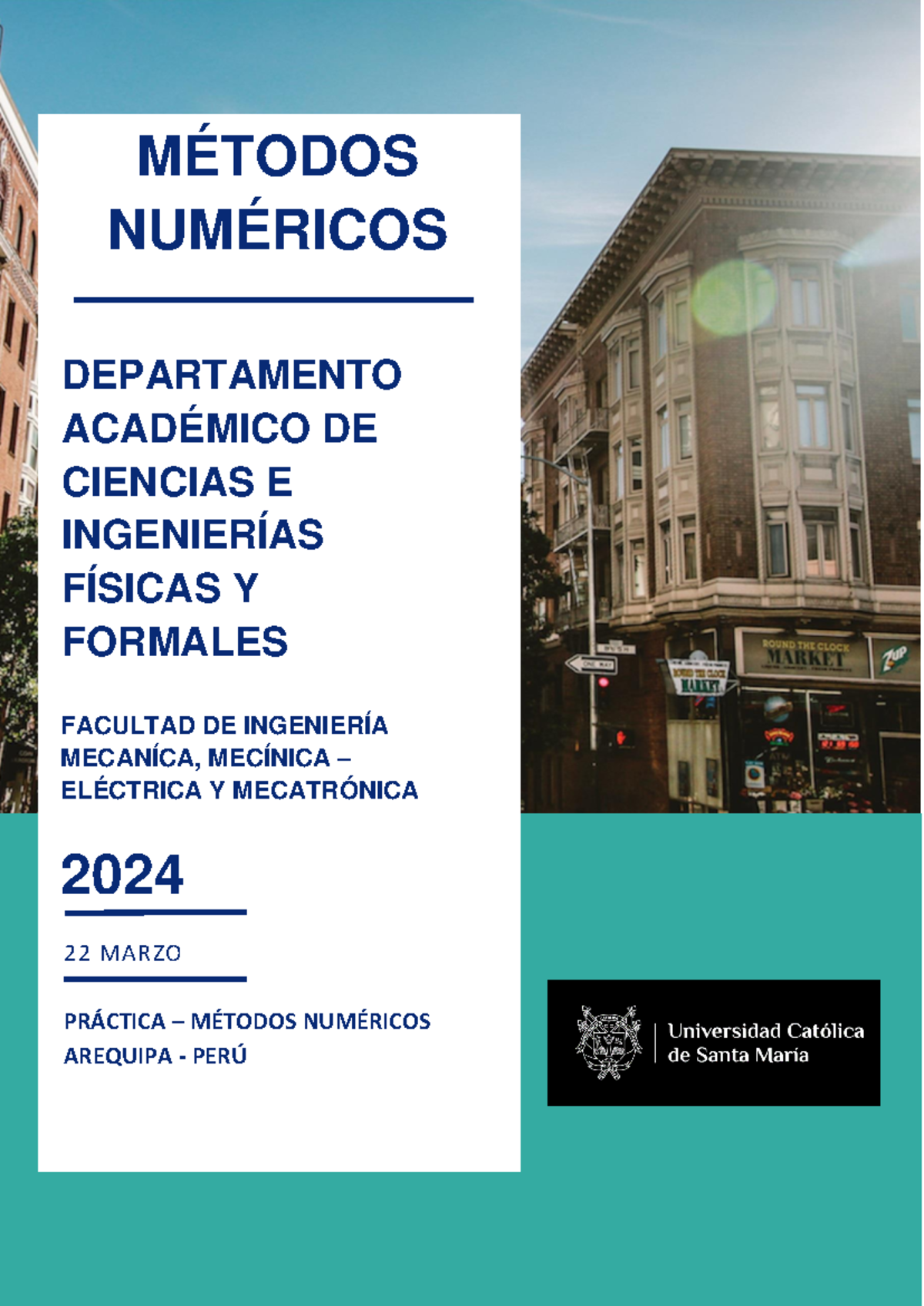 Avance laboratorio 1- Anthony Chino - INGENIEROS 22 MARZO PRÁCTICA – MÉTODOS NUMÉRICOS AREQUIPA ...