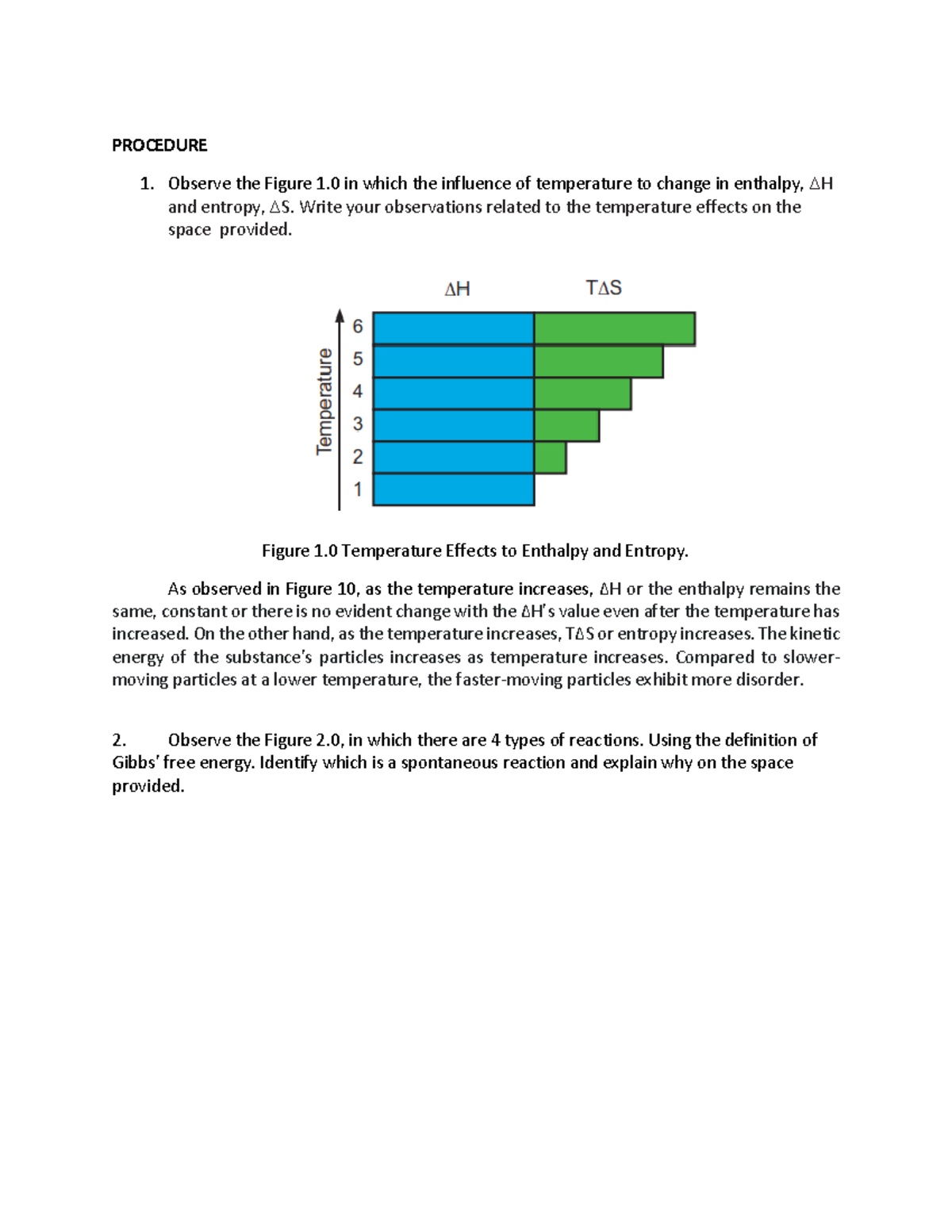 Chemistry-Lab-4 - Chemistry-Lab-4 - PROCEDURE Observe the Figure 1 in ...