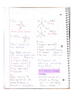 Lecture 10 Notes - Gas Laws parameters affect gases, Ideal/Perfect gas ...