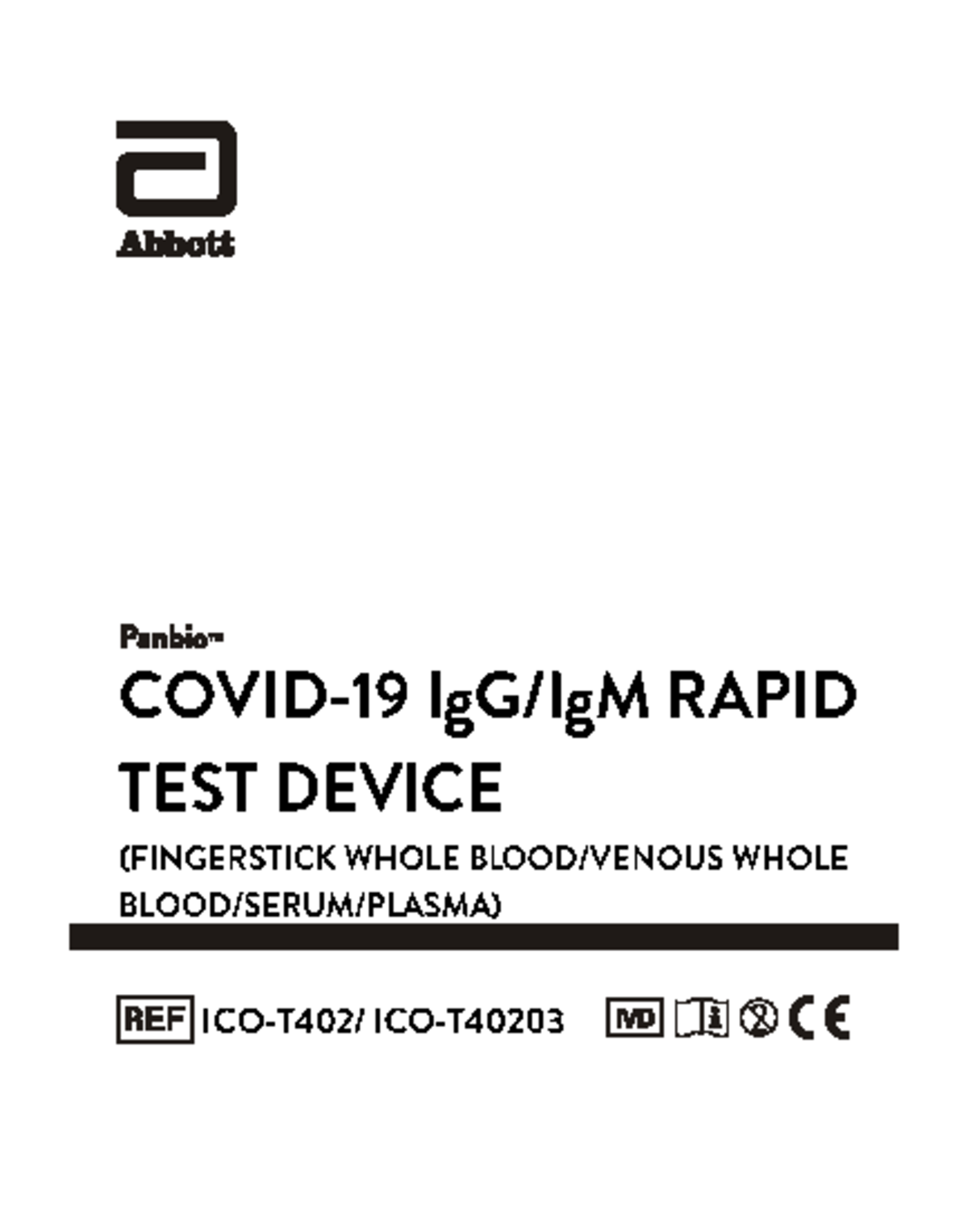 Anexo 3. Inserto Panbio Covid-19 Ig GIg M T402 T40203 - Virología ...
