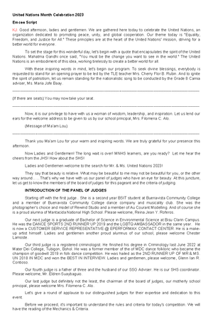 Emcee script Deped Mantacida Night - EMCEE SCRIPT FOR DEPED NIGHT IN ...