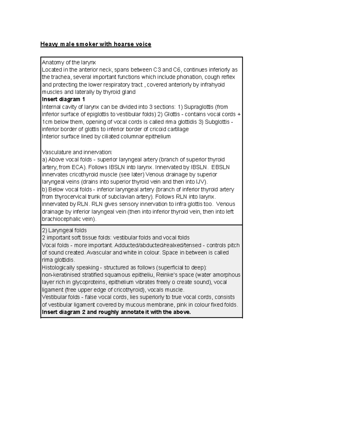 10 - Heavy male smoker with hoarse voice - Heavy male smoker with ...