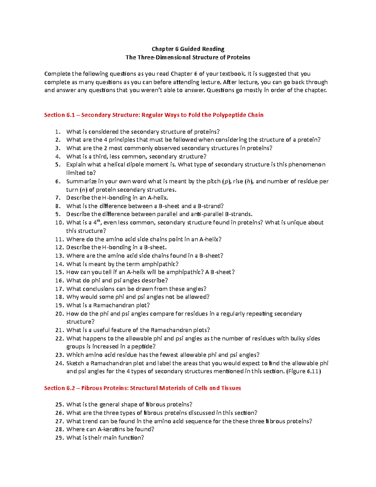 Chapter 6 Guided Reading - Chapter 6 Guided Reading The Three ...