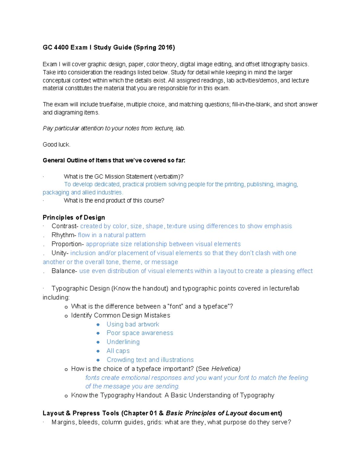 GC4400Exam IStudy Guide - Current Dev In G C - GC 4400 Exam I Study ...