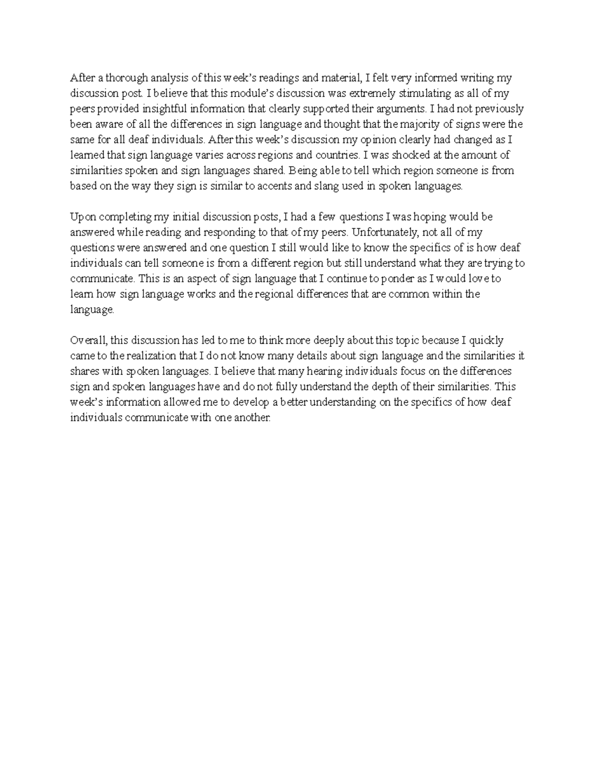 Module 2 Reflection Study Guide - After a thorough analysis of this ...