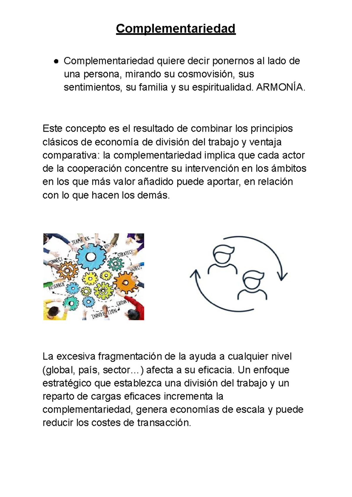 Complementariedad - 123123123 - Complementariedad Complementariedad ...