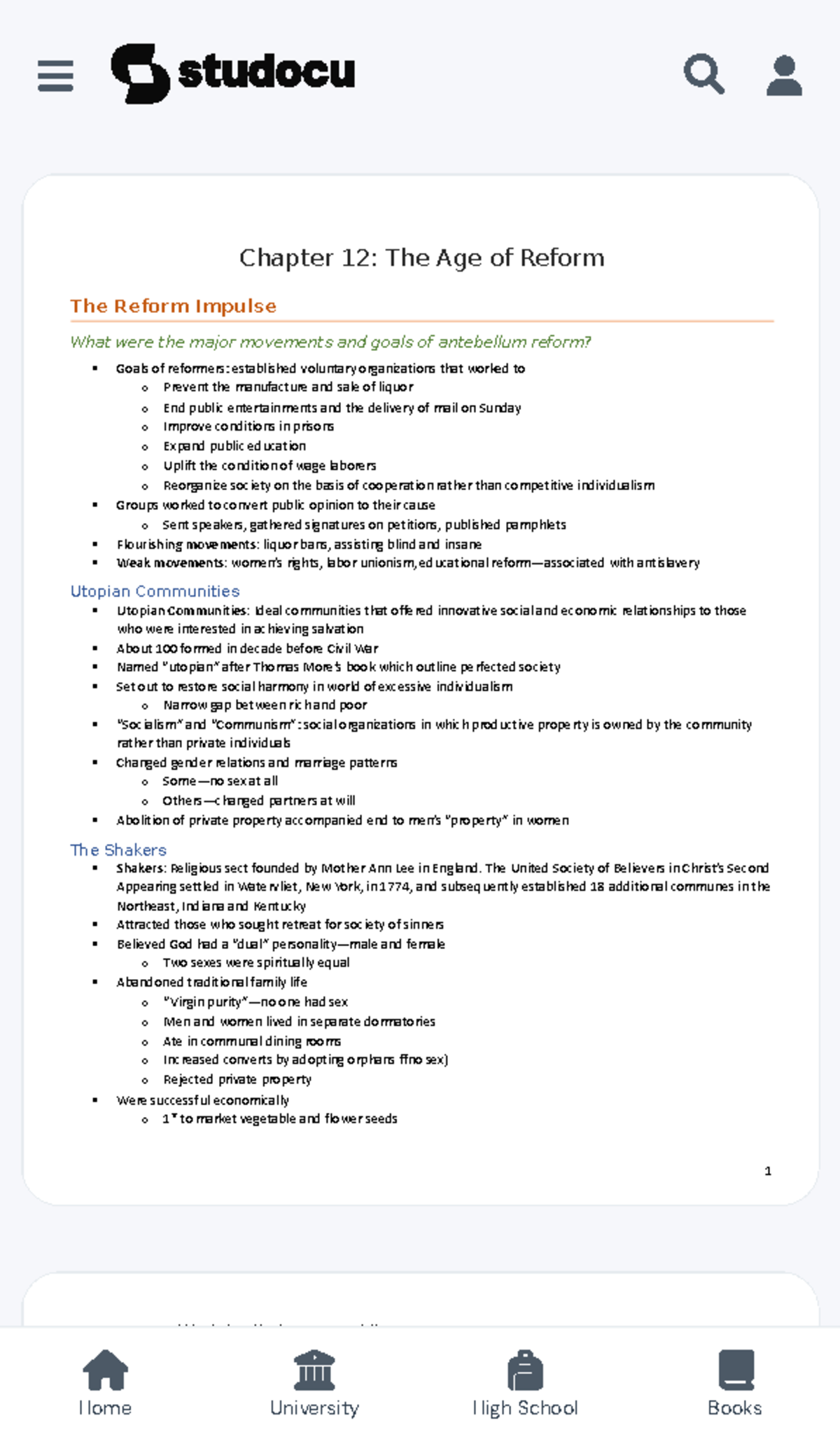 Chapter 12 - Summary Give Me Liberty an American History - Chapter 12 ...