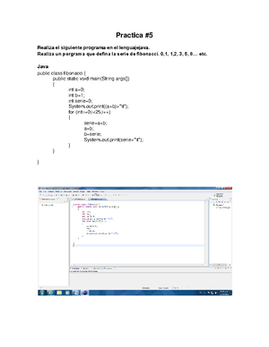 Practica 6 Lenguajes de Programacion y Lab UANL FIME - Practica ...