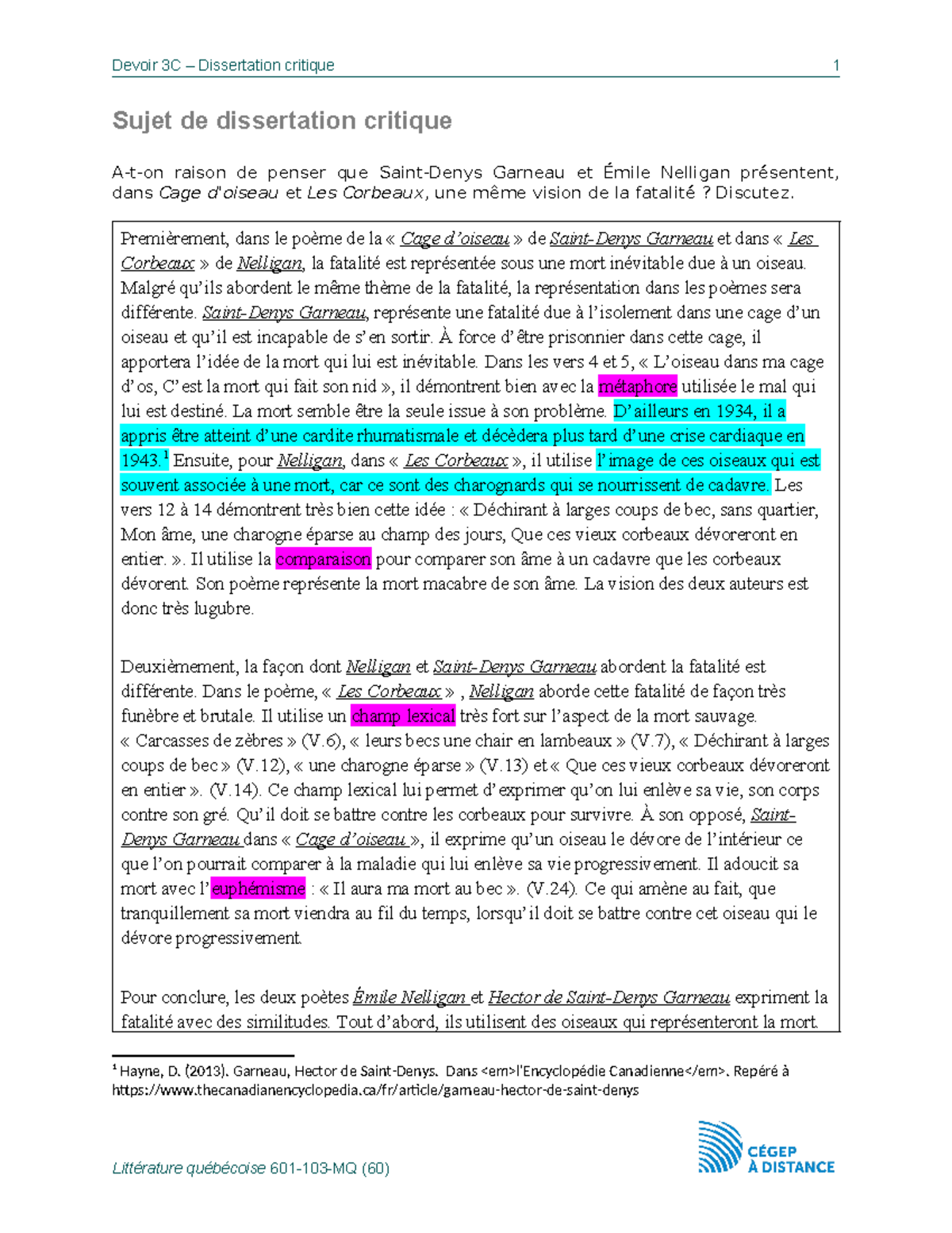 601-103-MQ dev3C PILM85520403.doc - Devoir 3C – Dissertation critique 1 ...