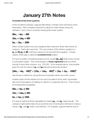 February 3rd Notes - February 3rd Notes Logical operations are involved ...