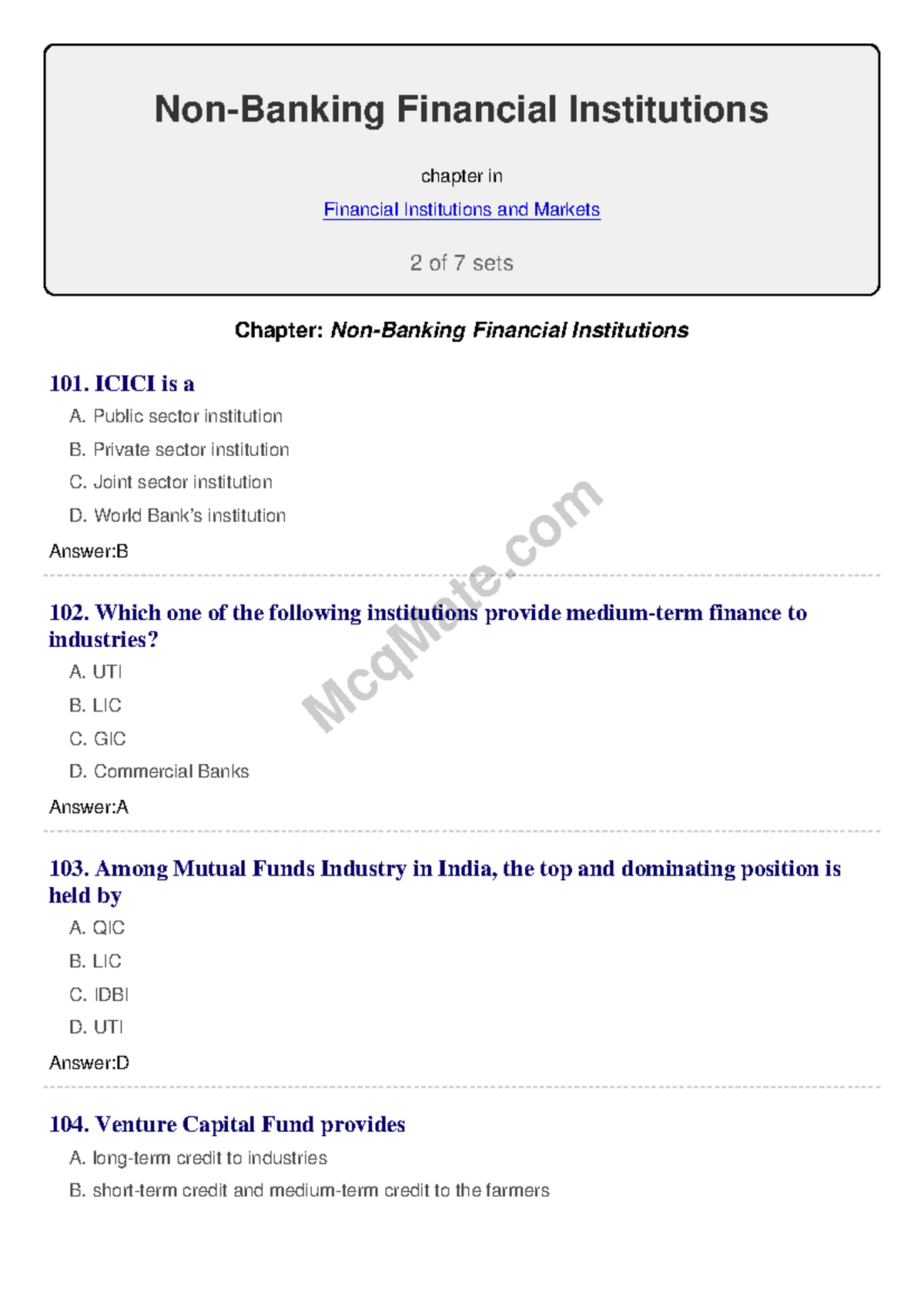 Non-banking-financial-institutions-financial-institutions-and-markets ...