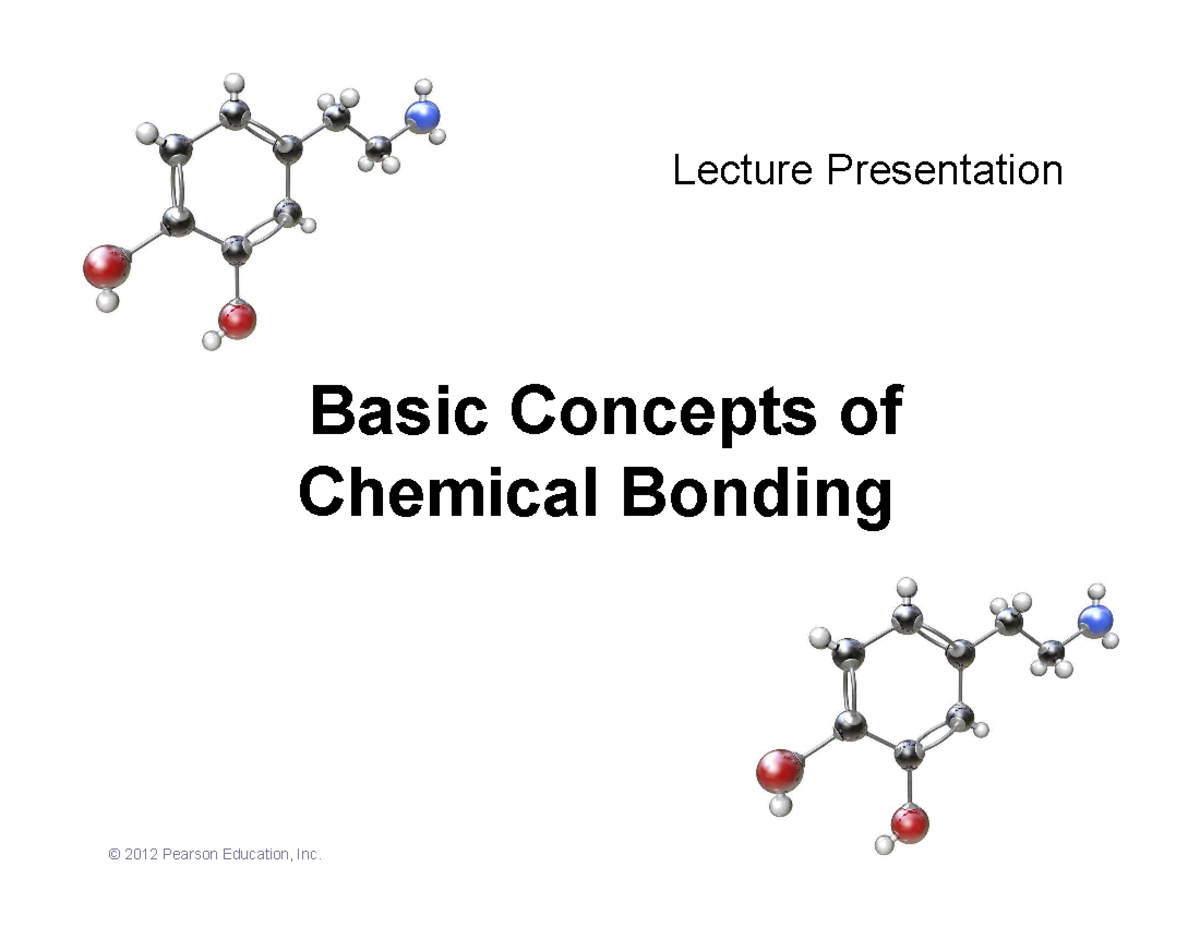 Week 6 7 ch04 Basic Concepts of Chemical Bonding v3 concise - Basic ...