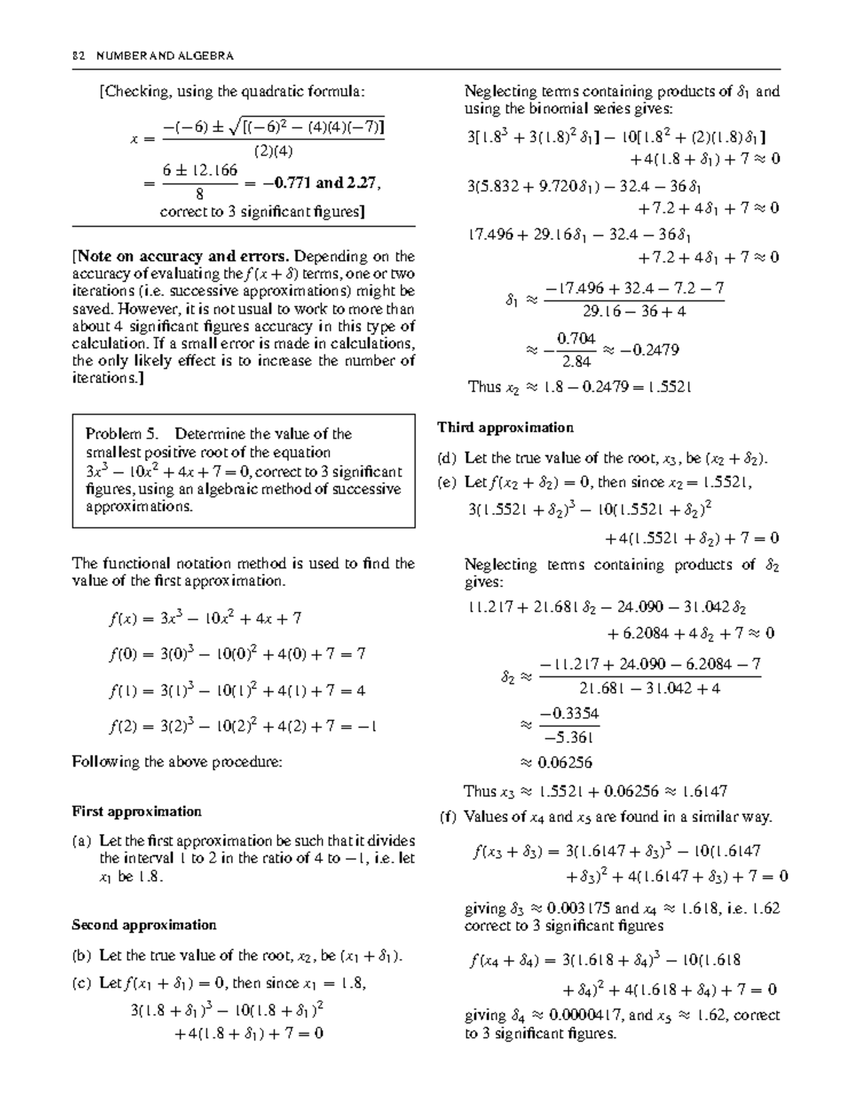 Bird higher engineering mathematics 11 - 82 NUMBER AND ALGEBRA ...
