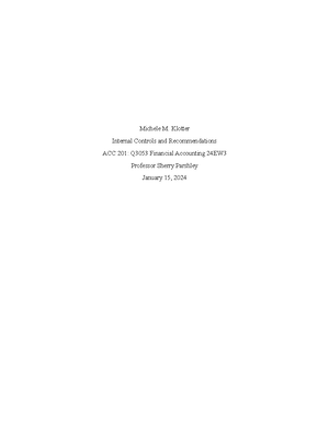 Week 6 SWOT Analysis - SWOT Analysis Module 6 Michele Klotter Southern ...