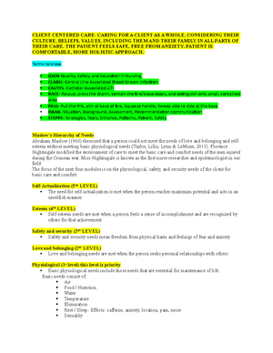 ATI Coping Mechanism - ATI Basic concept - ACTIVE LEARNING TEMPLATES ...
