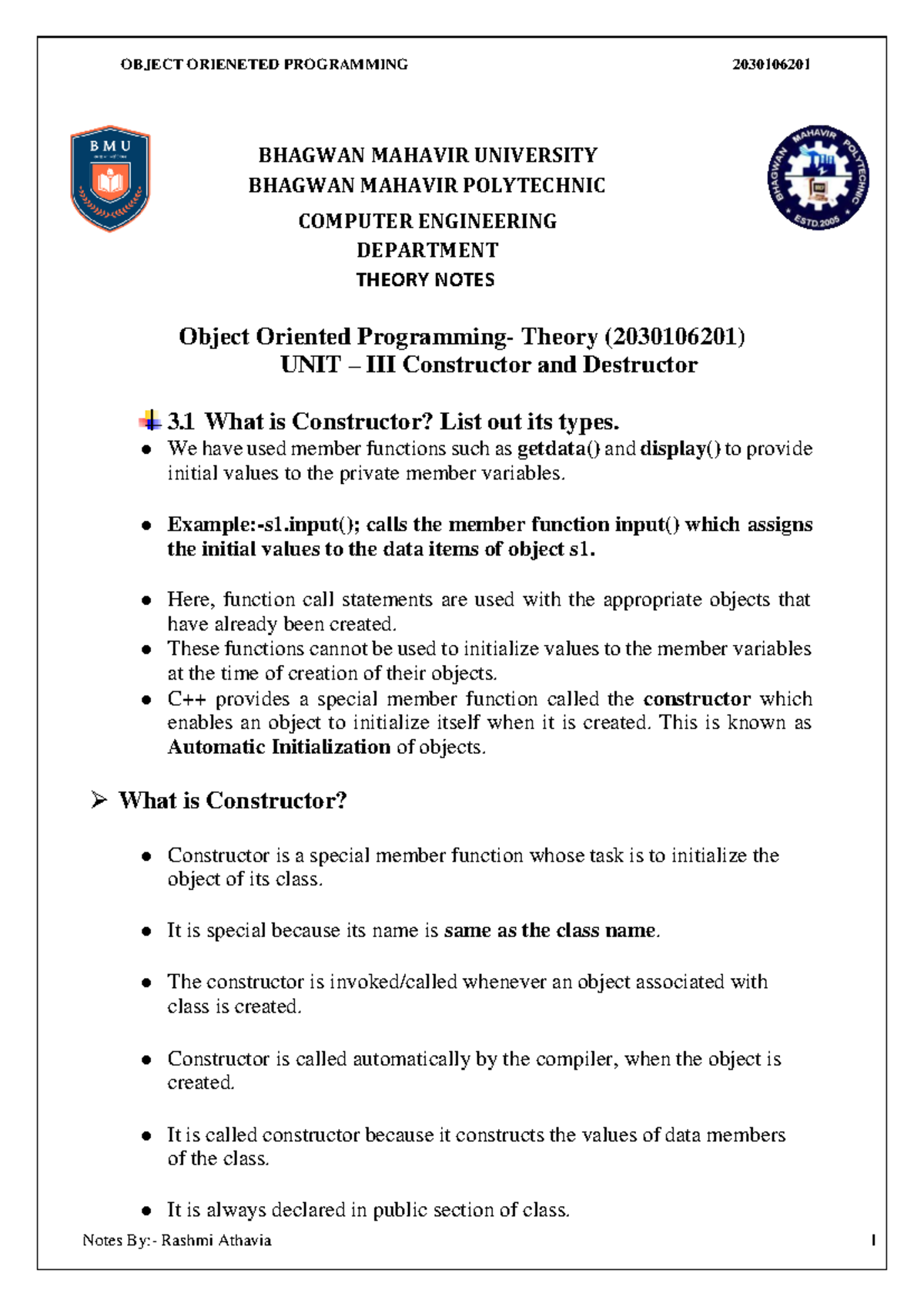 maths assigment - BHAGWAN MAHAVIR UNIVERSITY BHAGWAN MAHAVIR ...