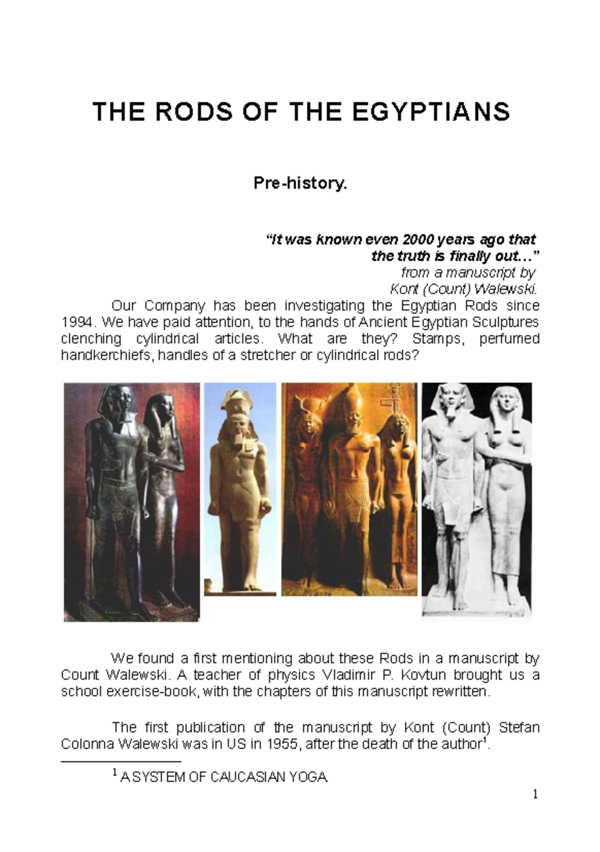 Egyptians Rods or Wands of Horus - THE RODS OF THE EGYPTIANS Pre ...