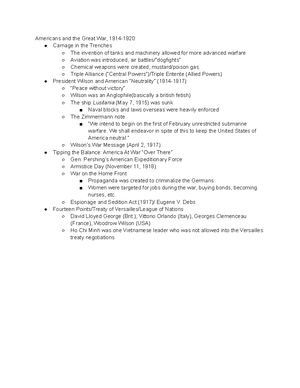 Homework 2, Primary Source Document Analysis - In a time of great ...