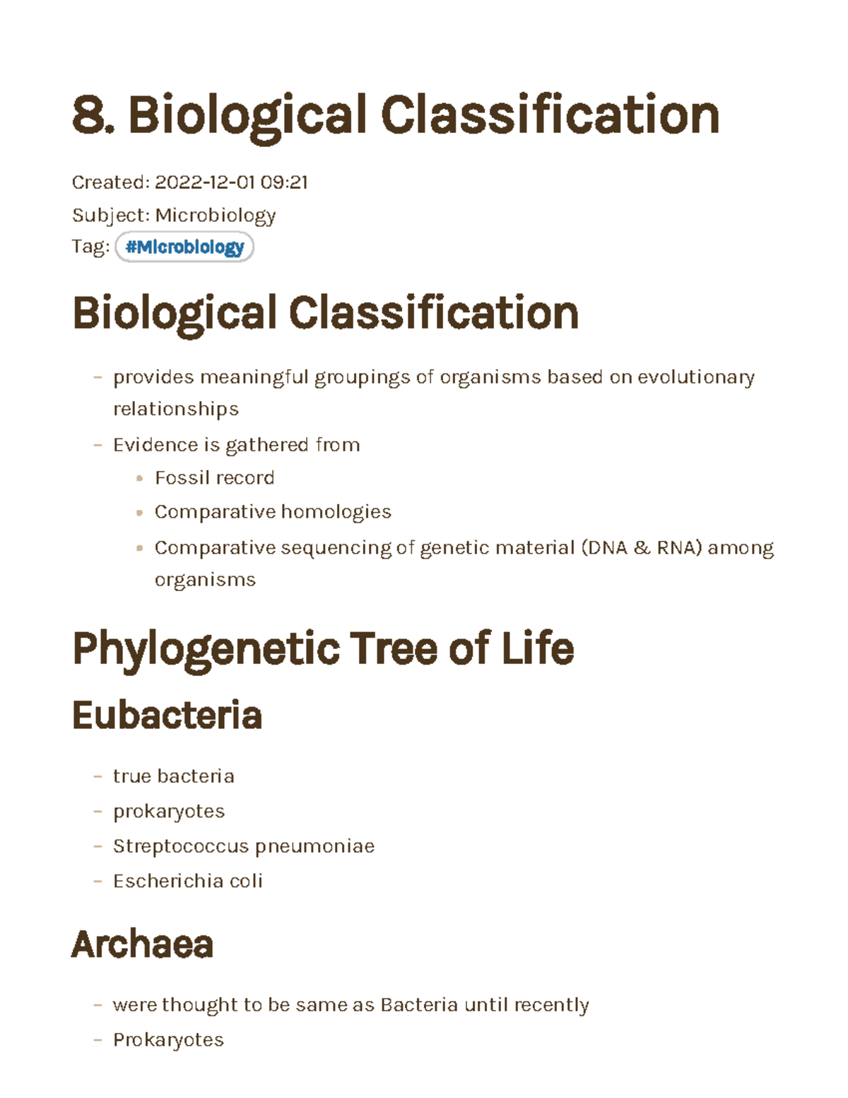 8 - finalsfin - 8. Biological Classification Created: 2022-12-01 09 ...