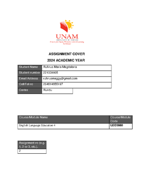 PSP3800 PSU3800 2024 Guidance and Counselling 2 Assignment Dr A Hako ...