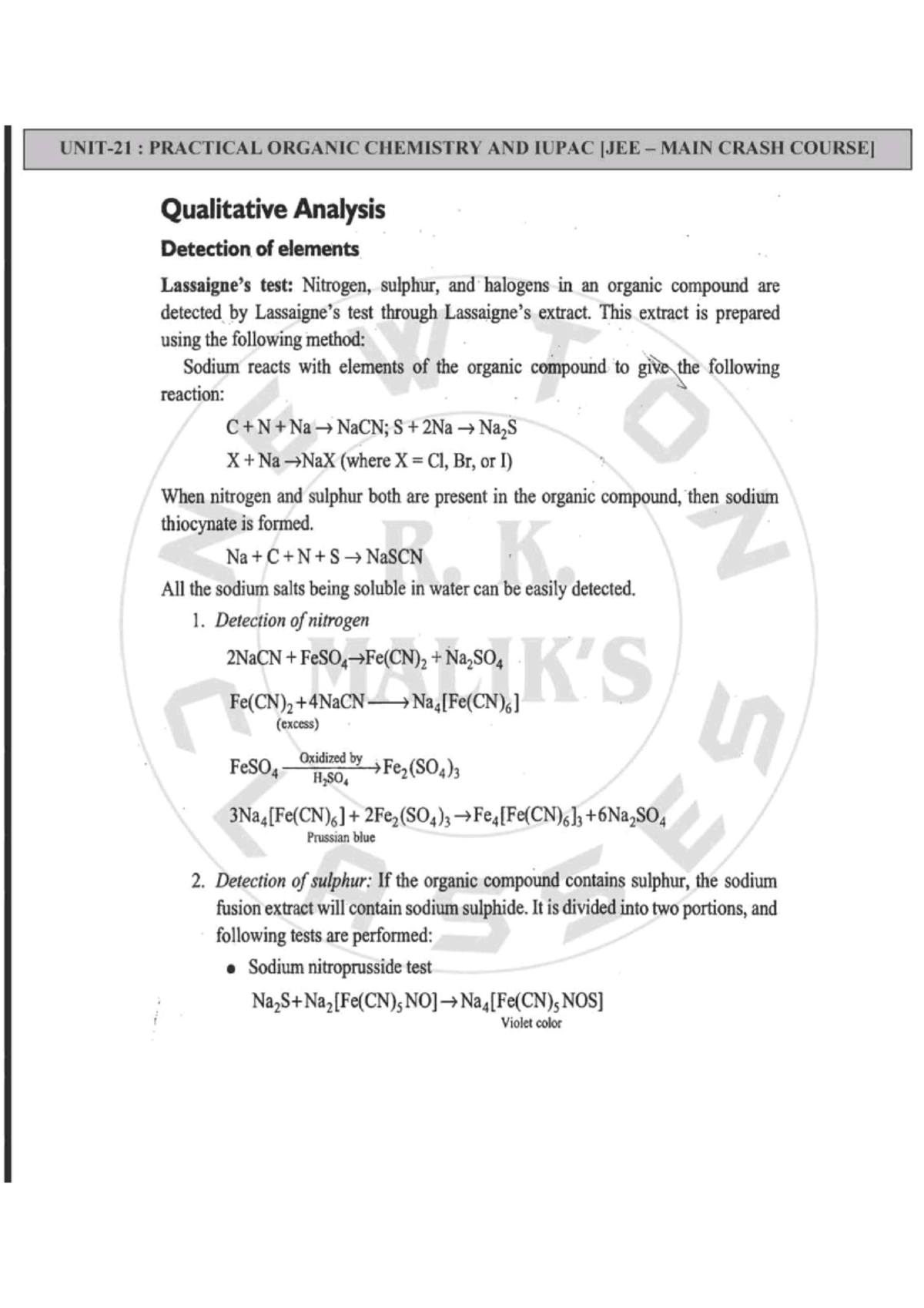 Practical Organic Chemistry and Iupac 18p - Studocu