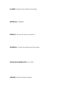 Avance 3 de la Practica Profesional - Avance 3 Datos generales Nombre ...