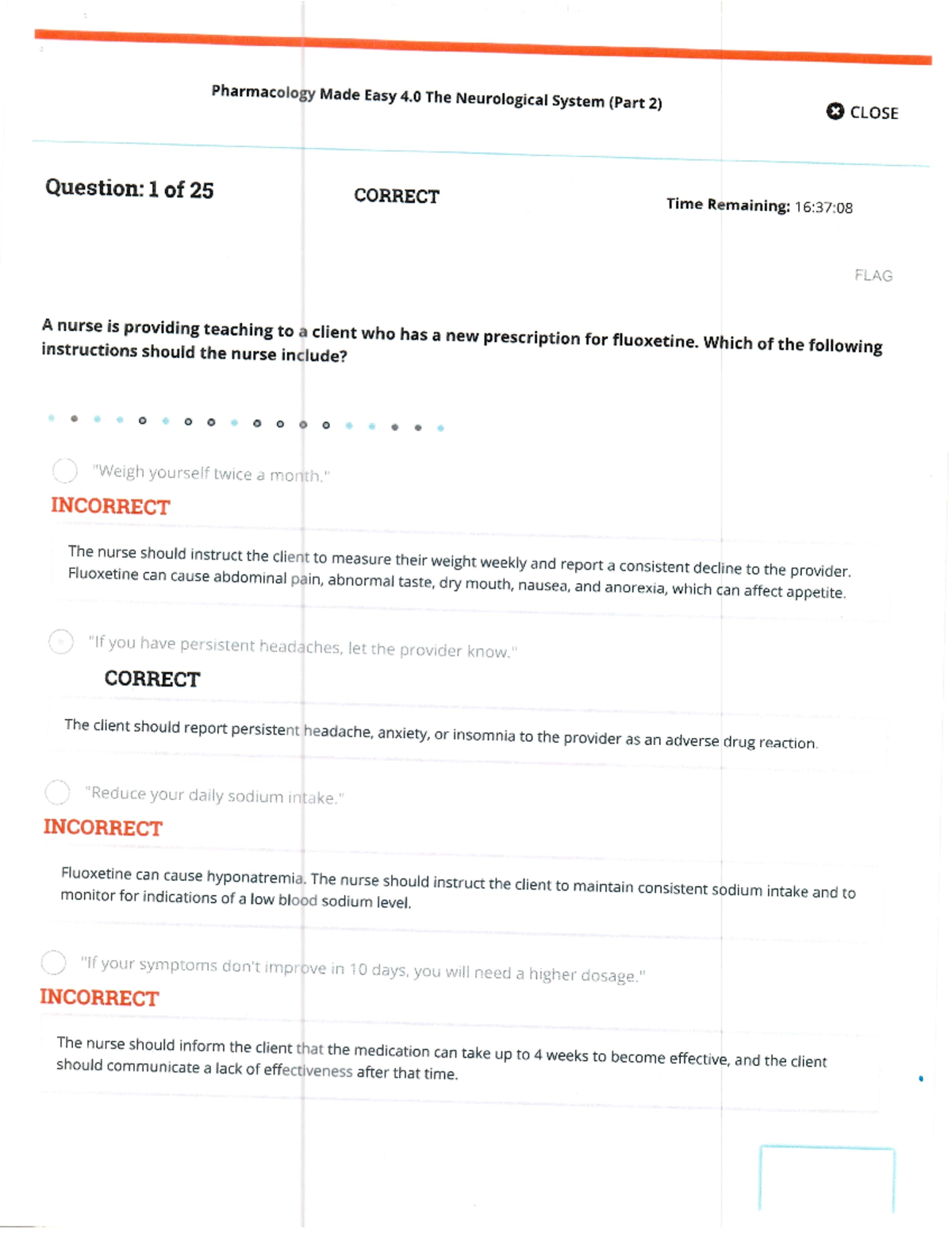 ATI Pharmacology Neuro Quiz Study Guide - PNSG 2330 - Studocu