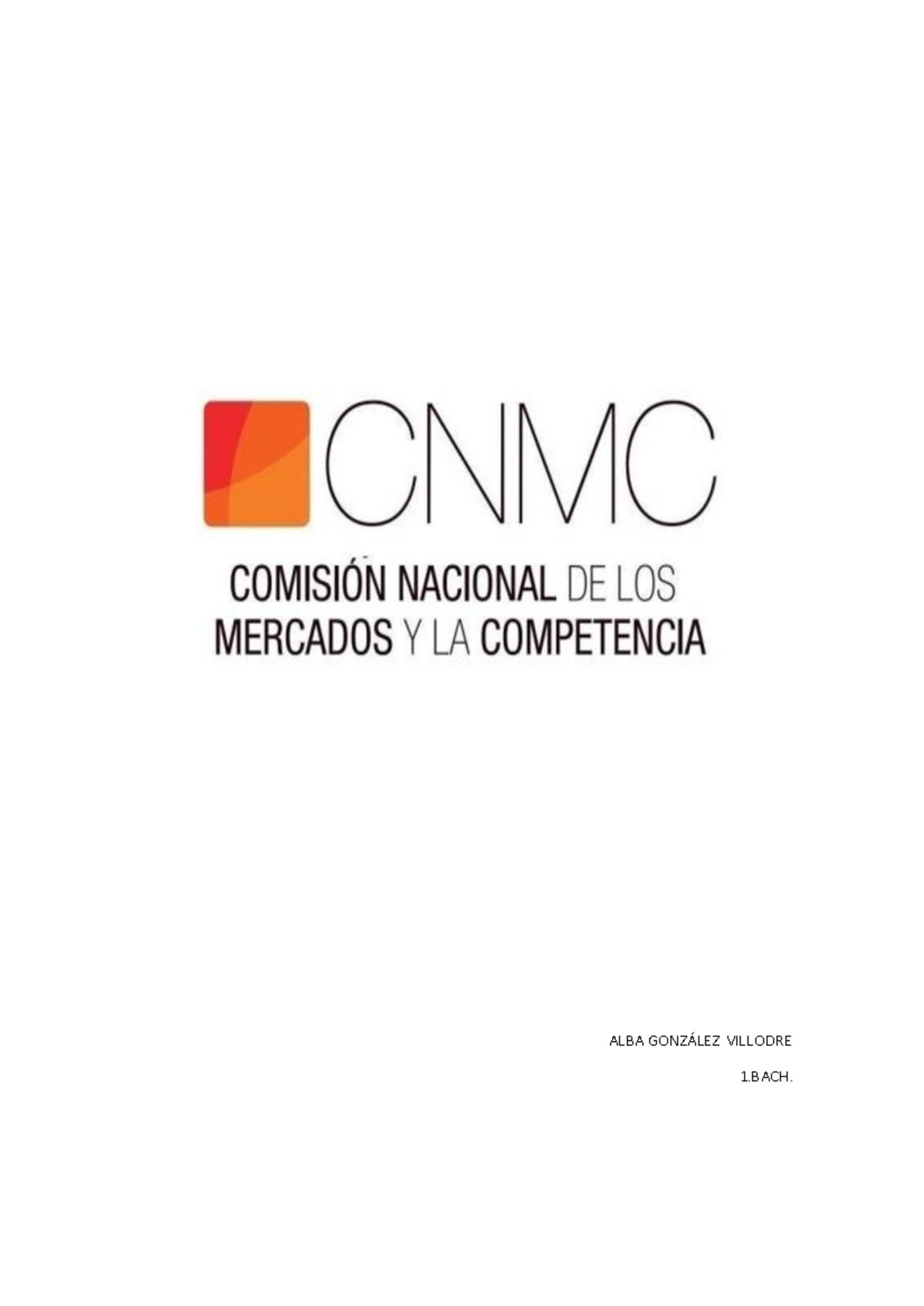 Economia - definición de la Comisión Nacional de los Mercados y la ...