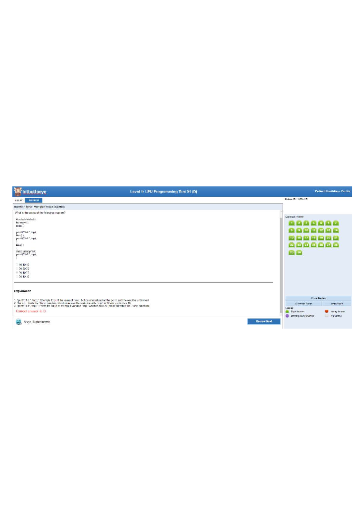 hitbullseye programming test 1 answers for 2024 ok right yes ok ...