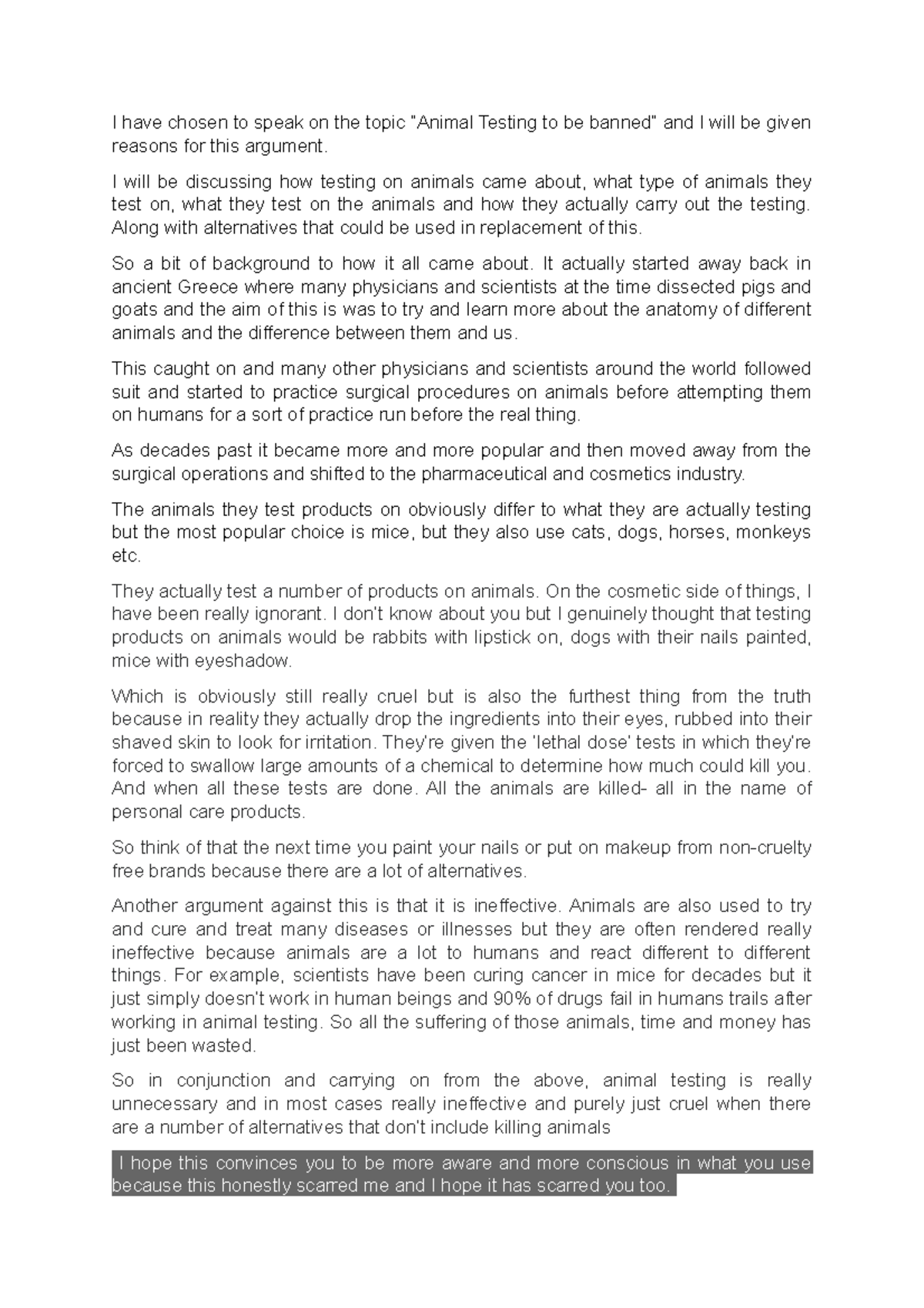 Mooting Presentation Essay I Have Chosen To Speak On The Topic