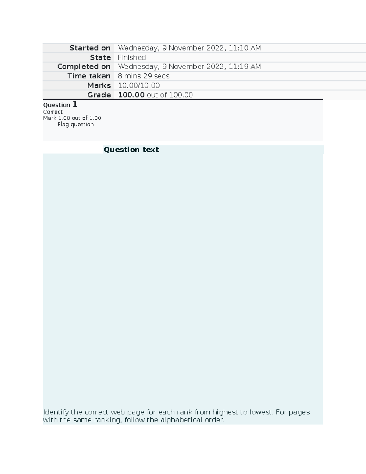 Current trends and issues midterm quiz 1 - Started on Wednesday, 9 ...