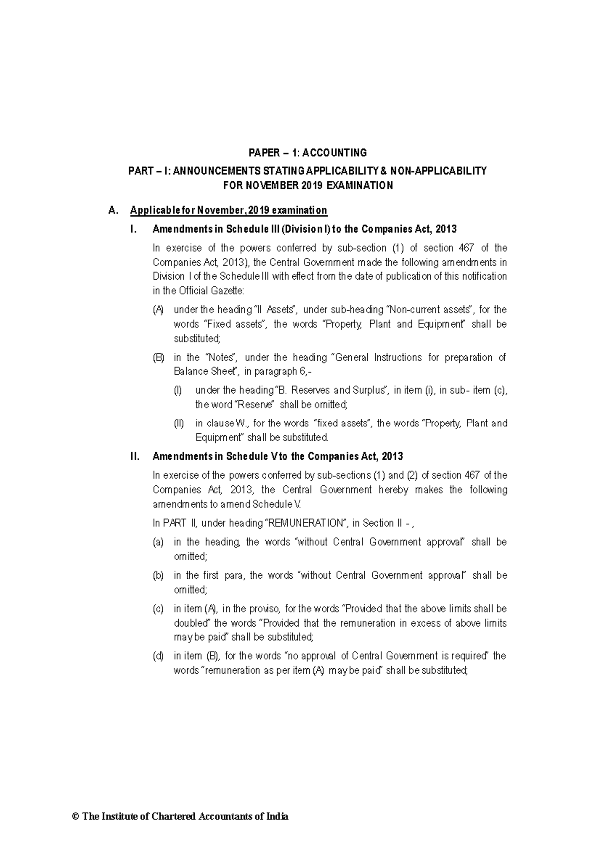 Sample/practice exam 2 May 2018, questions and answers - PAPER – 1 ...