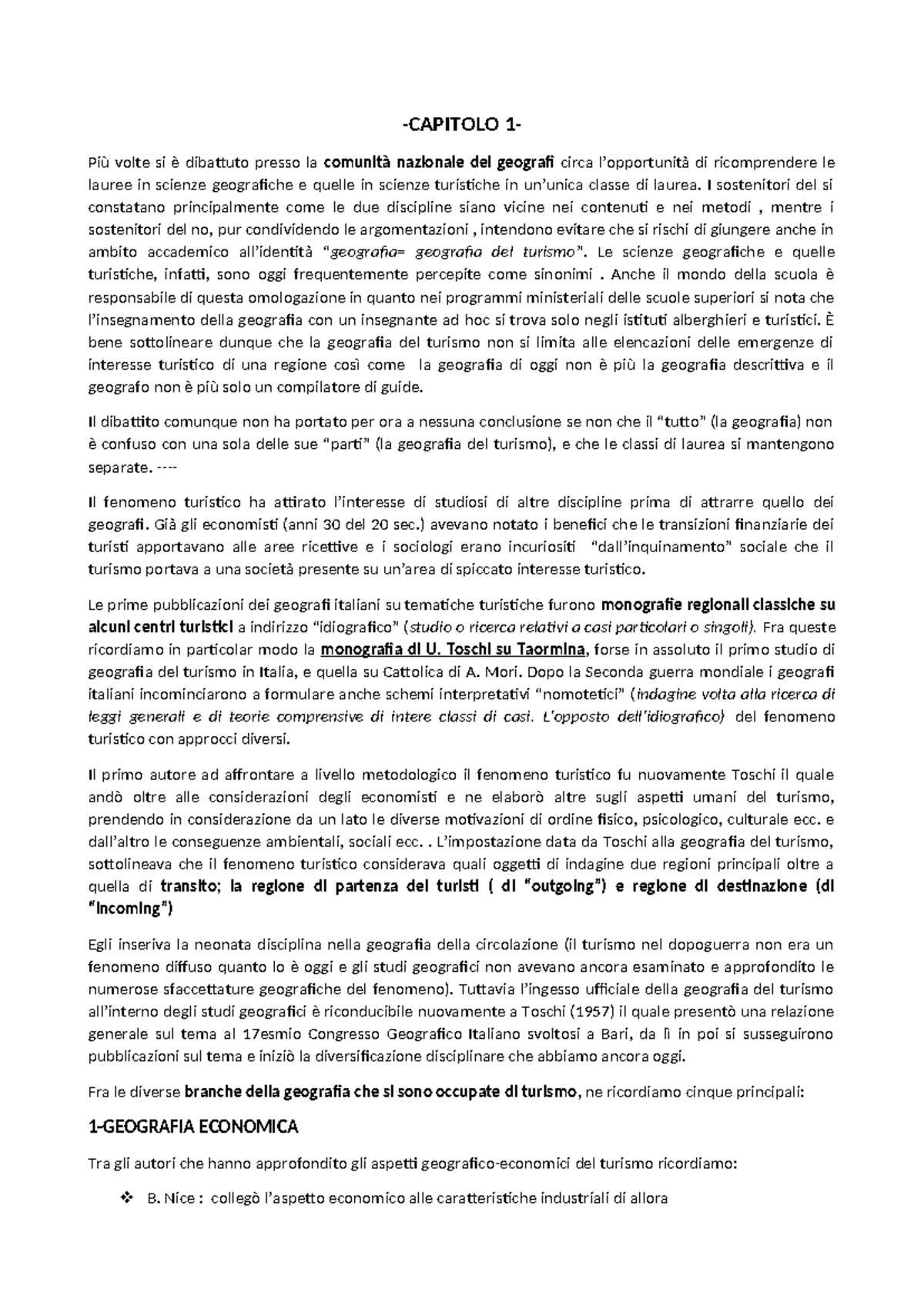 Capitoli 1-2-3-4 inizio -CAPITOLO 1- Più volte si è dibattuto presso la ...