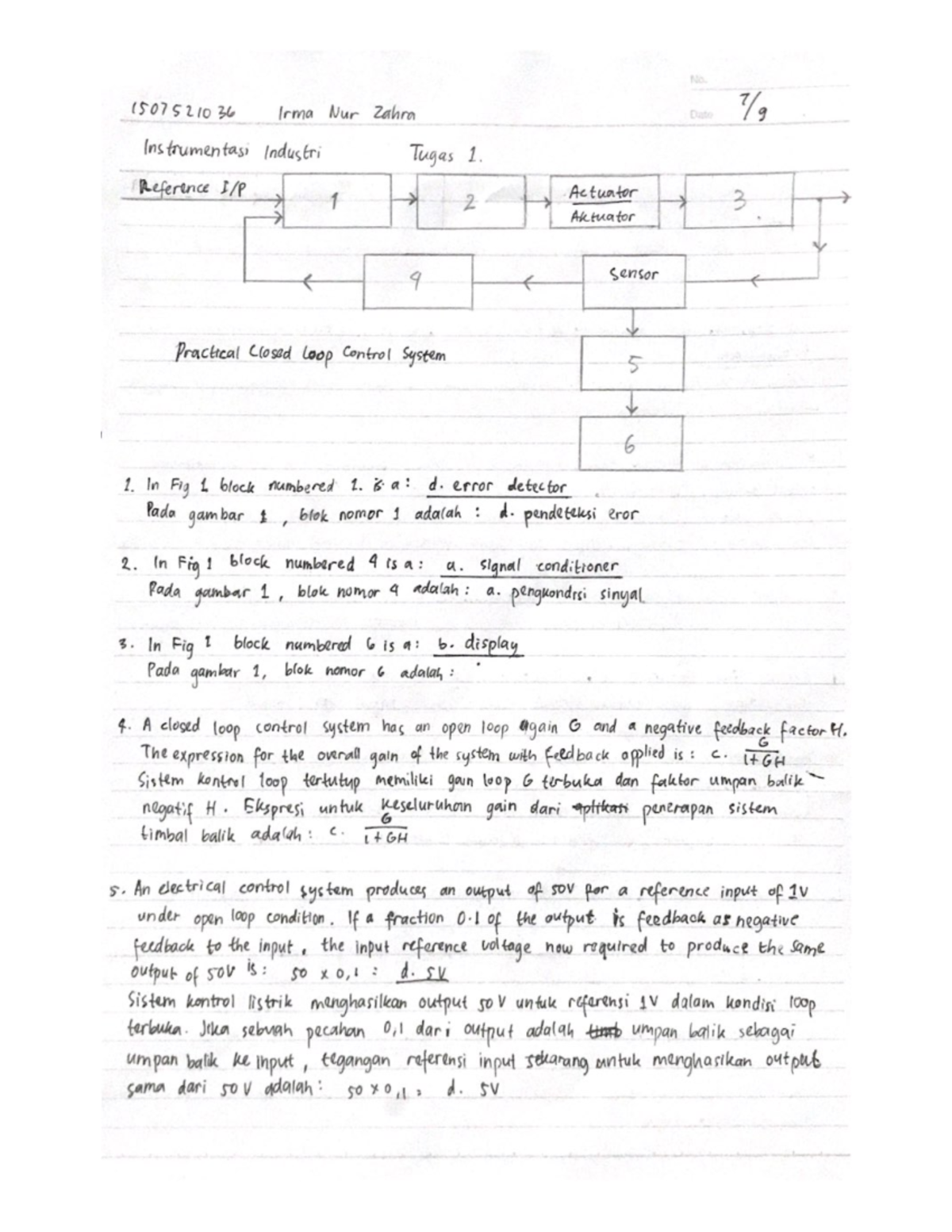 II1 - tugas instrumentasi industri - INSTRUMENTASI - Studocu
