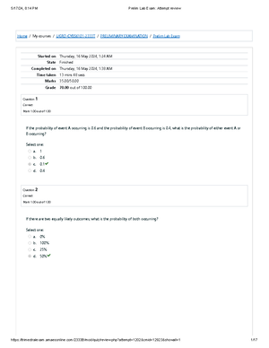 UGRD-IT6201D Data Communications and Networking 2 Final Lab Quiz 1 - 1 ...