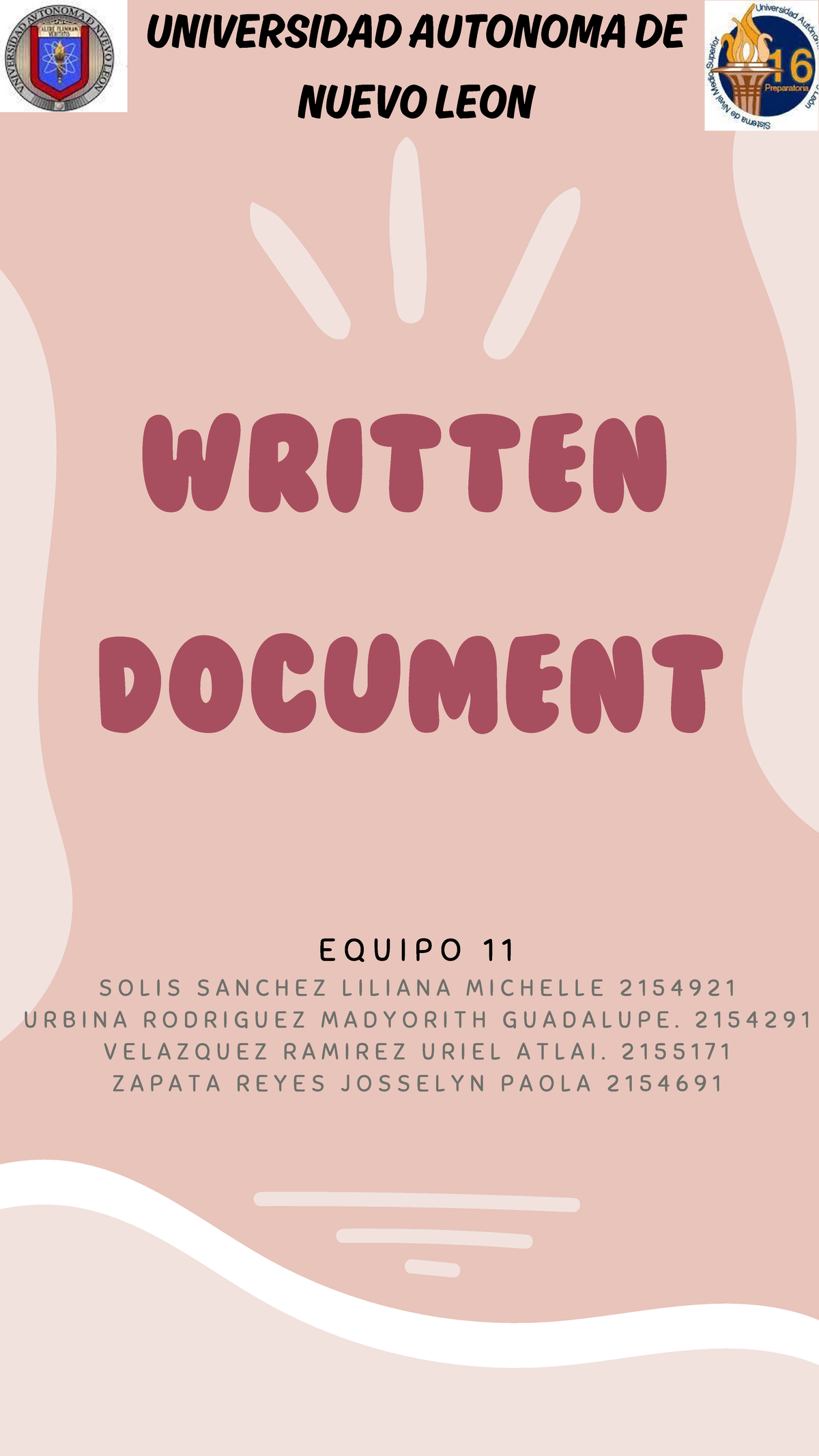 Equipo 11 EV E2 Mcmlii - tarea de ingles - E Q U I P O 1 1 S O L I S S ...