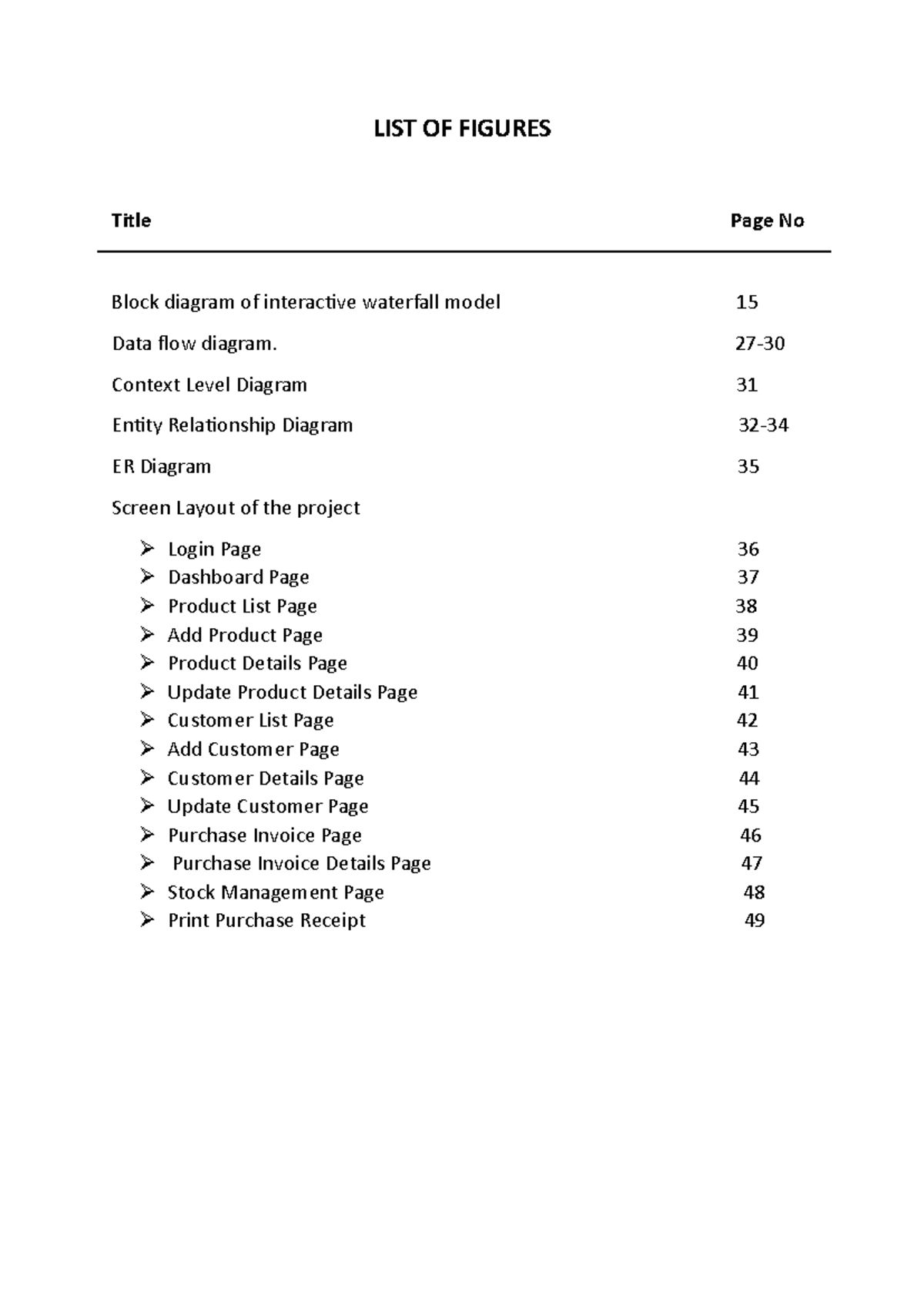 List Of Figure - LIST OF FIGURES Block diagram of interacƟve waterfall ...
