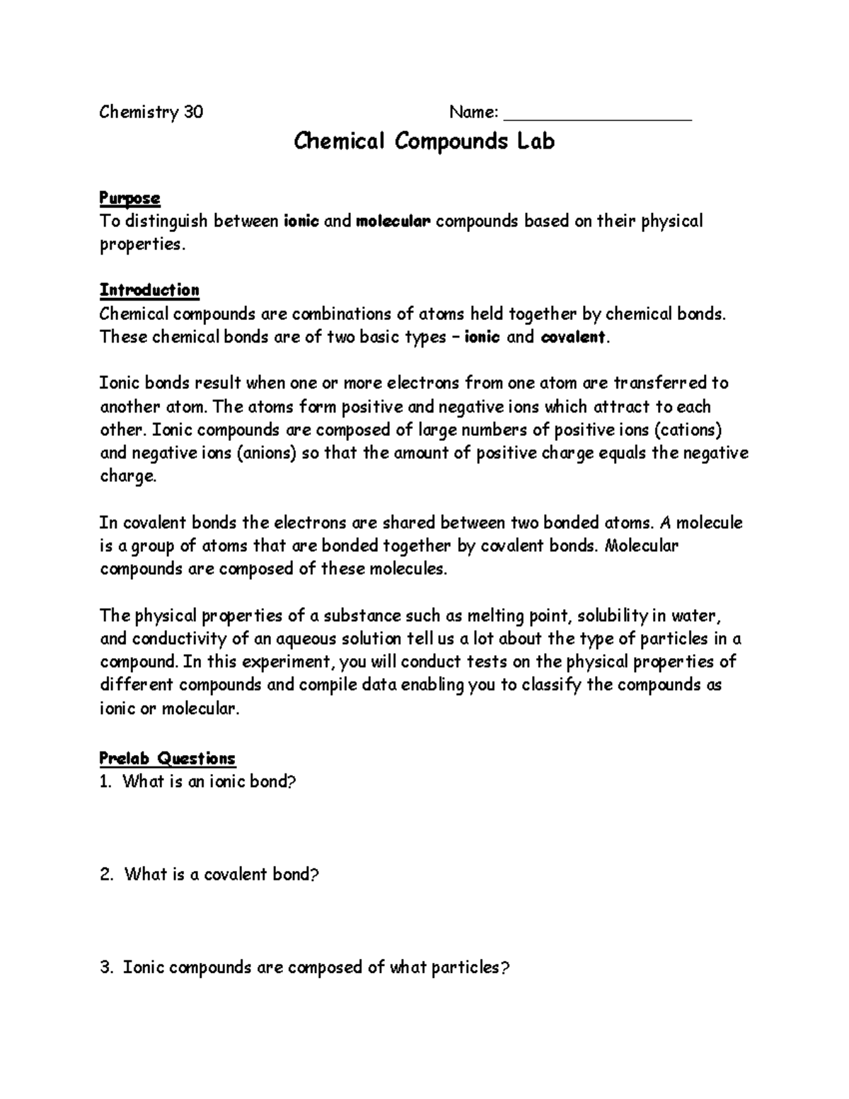 Lab Molecular Geometry Chemistry 30 Name Chemical lab-molecular-geometry-chemistry-30-name-chemical