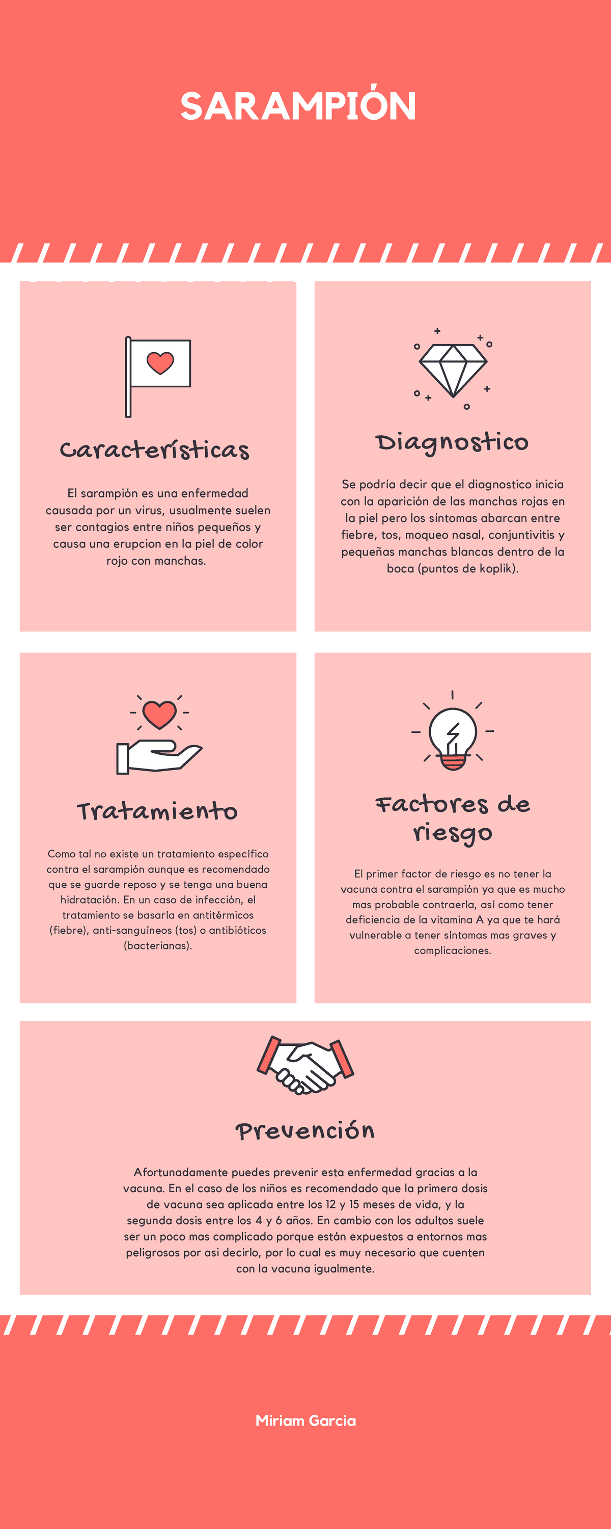 Sarampion - infografia - SARAMPIÓN Características El sarampión es una ...