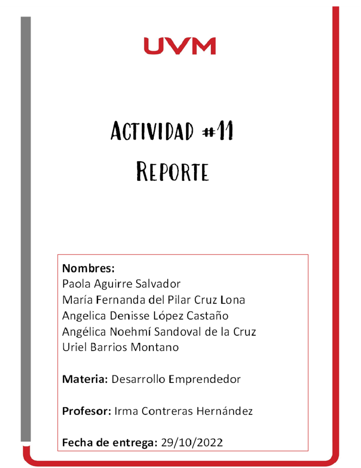 Actividad #11 Reporte - Data Tech 3000 Company se mantiene en ...