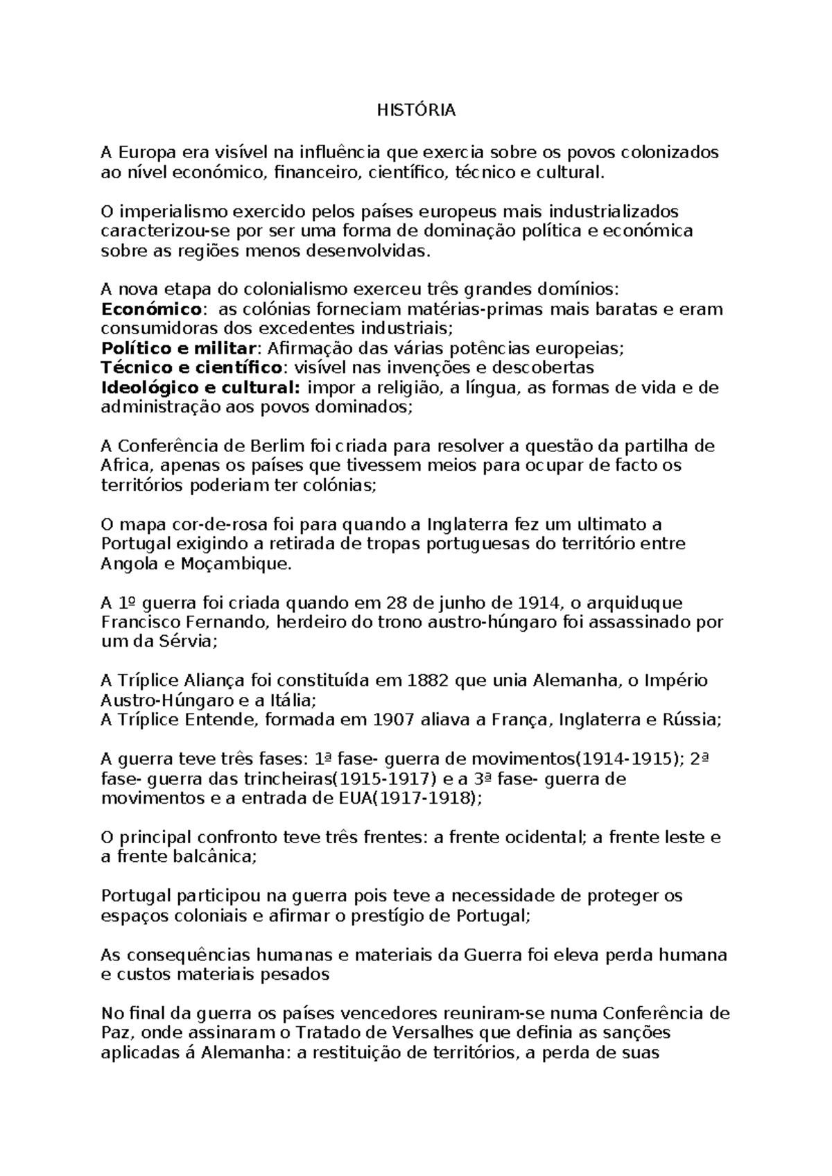 HistóRIA - Asksks - HISTÓRIA A Europa era visível na influência que ...