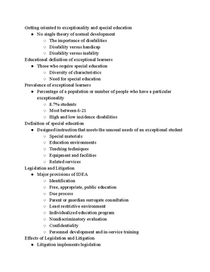 Chapter 2 Notes- Current Practices - Evaluation and Identification of ...