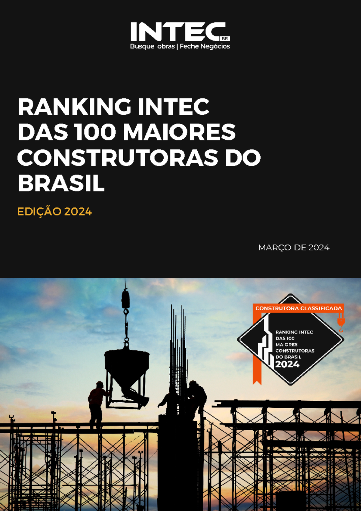 Ranking Intec 2024 - MARÇO DE 2024 RANKING INTEC DAS 100 MAIORES ...