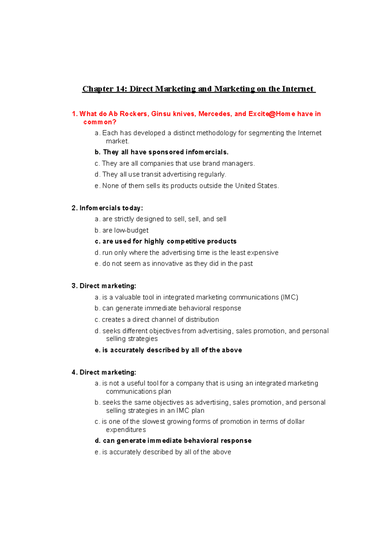 Chapter 14 - Belch, Advertising and Promotion: An Integrated Marketing ...